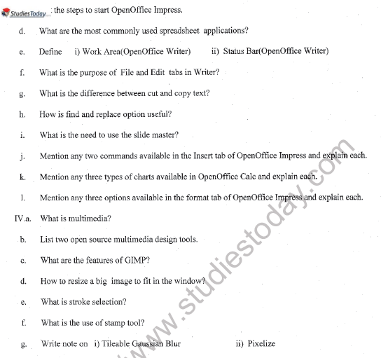 Cbse Class 11 Informatics Practices Question Paper Set U Solved
